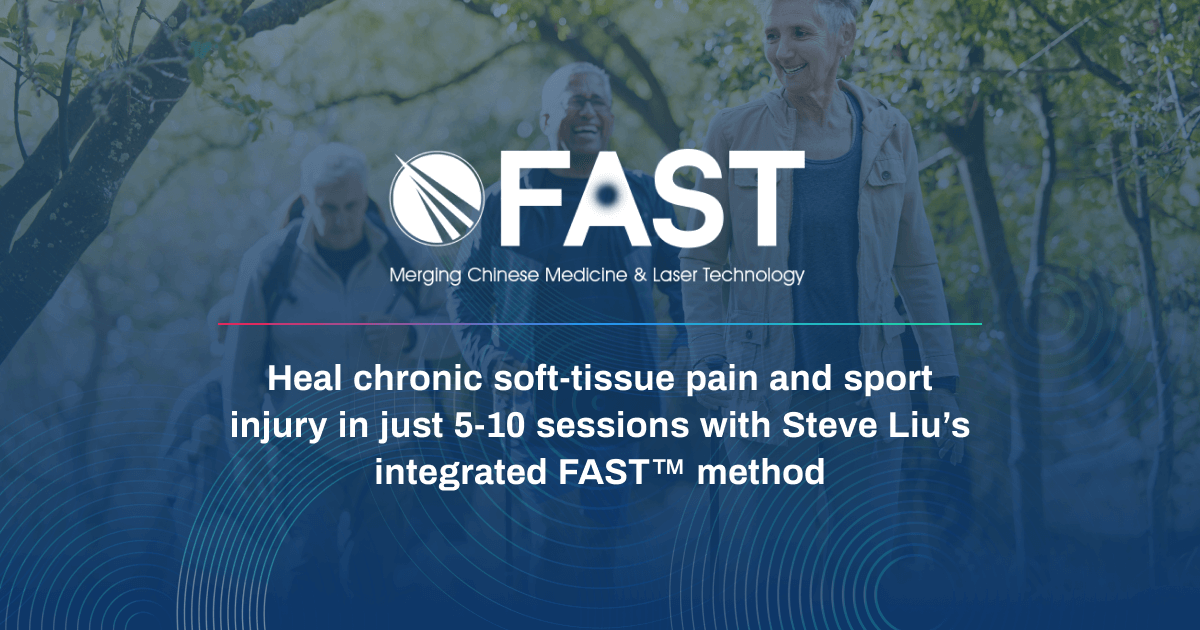 FAST™ Certification for Acupuncturists - Heal Pain wth Lasting Results